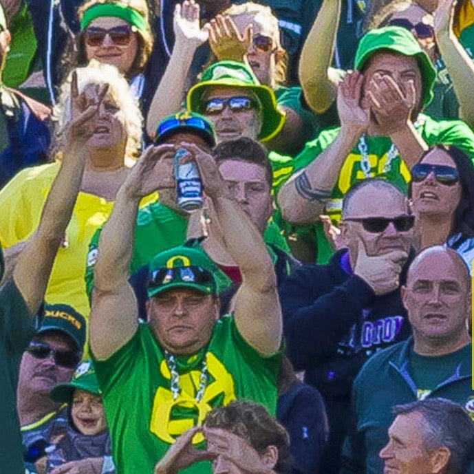 Large Yellow Ducks O Diamond Plate Necklace Chrome Chain – Collegiate ...