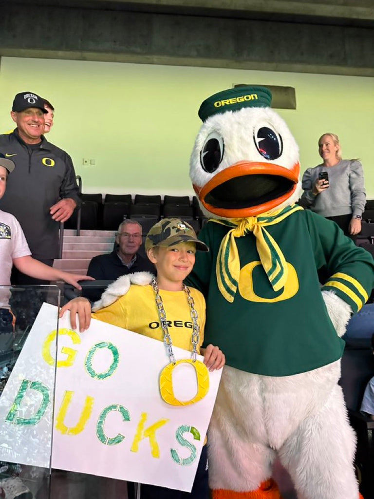 Large Yellow Ducks O Diamond Plate Necklace Chrome Chain – Collegiate ...